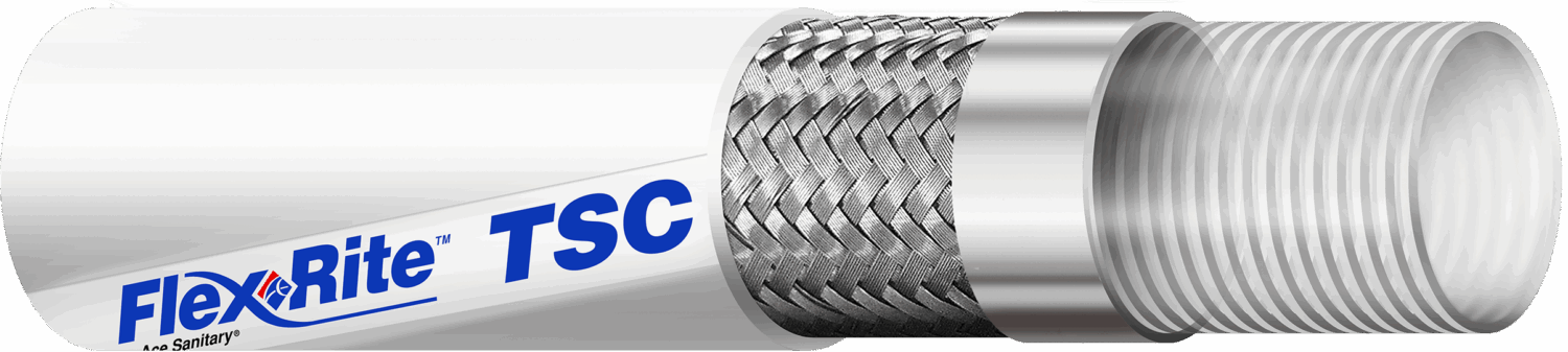 TSC Silicone Covered Smooth Bore | Ace Sanitary